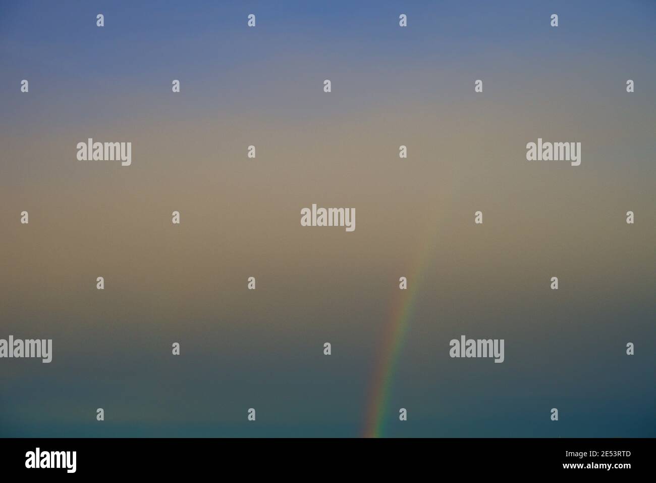 Beautiful rainbow in cloudy hi-res stock photography and images - Alamy