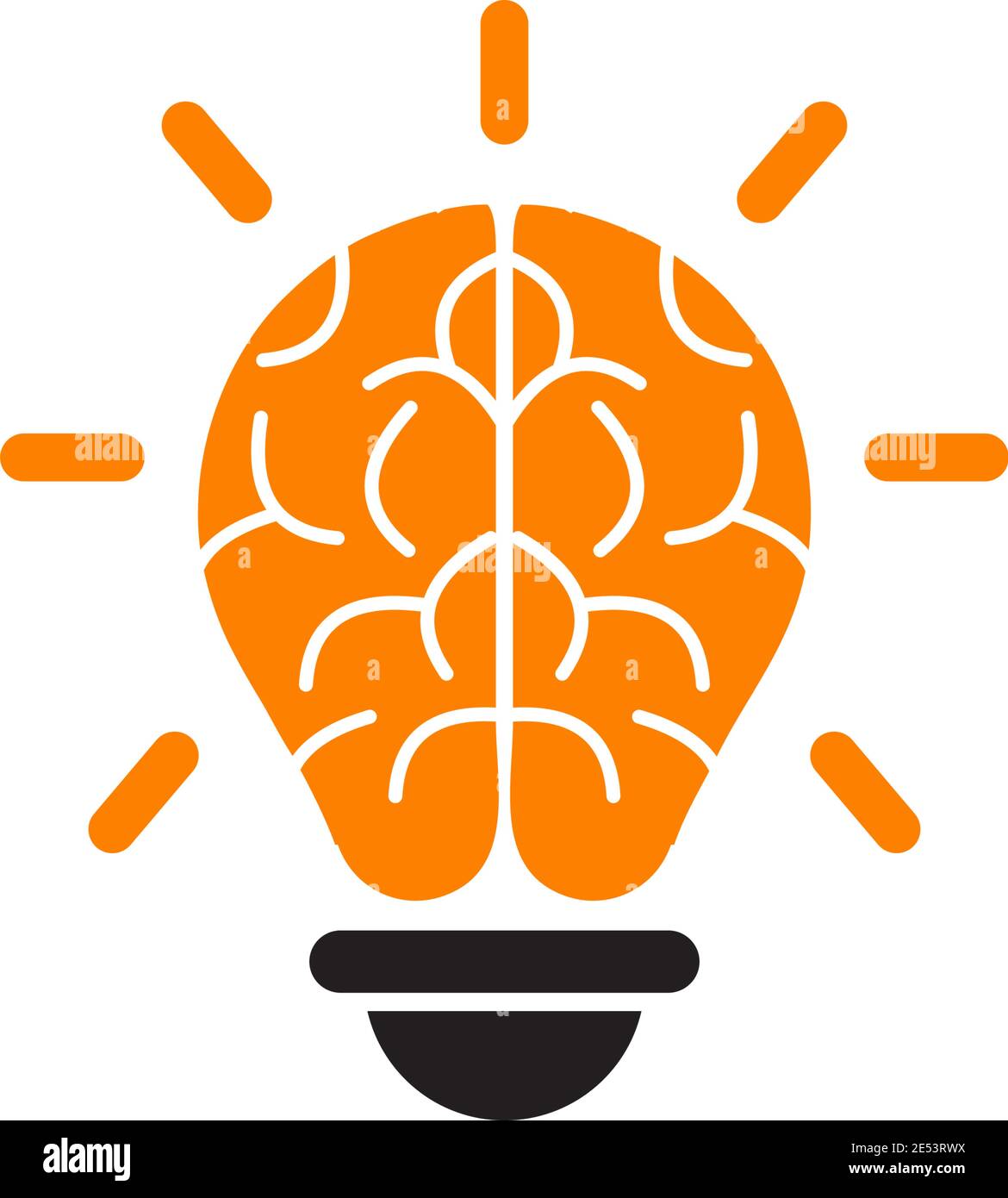 lamp lightbulb logo design inspiration vector icon template Stock ...