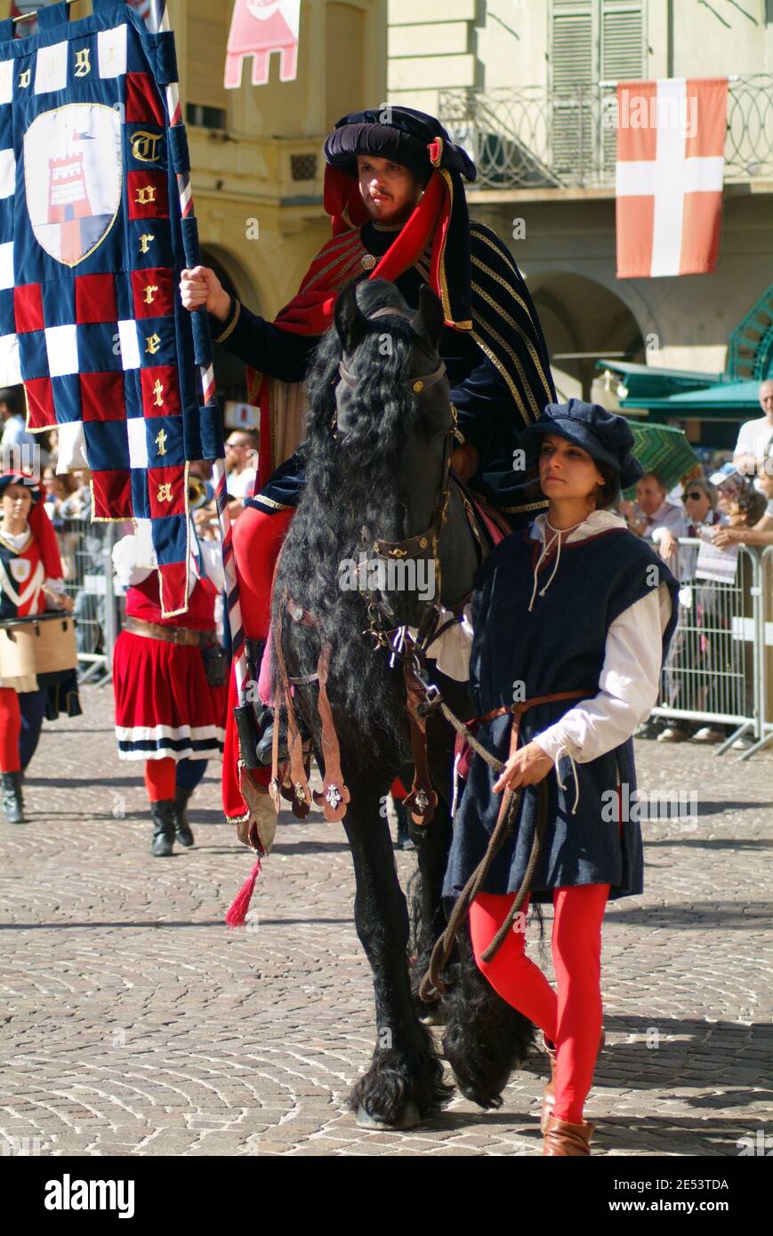 Asti palio flag hi-res stock photography and images - Alamy