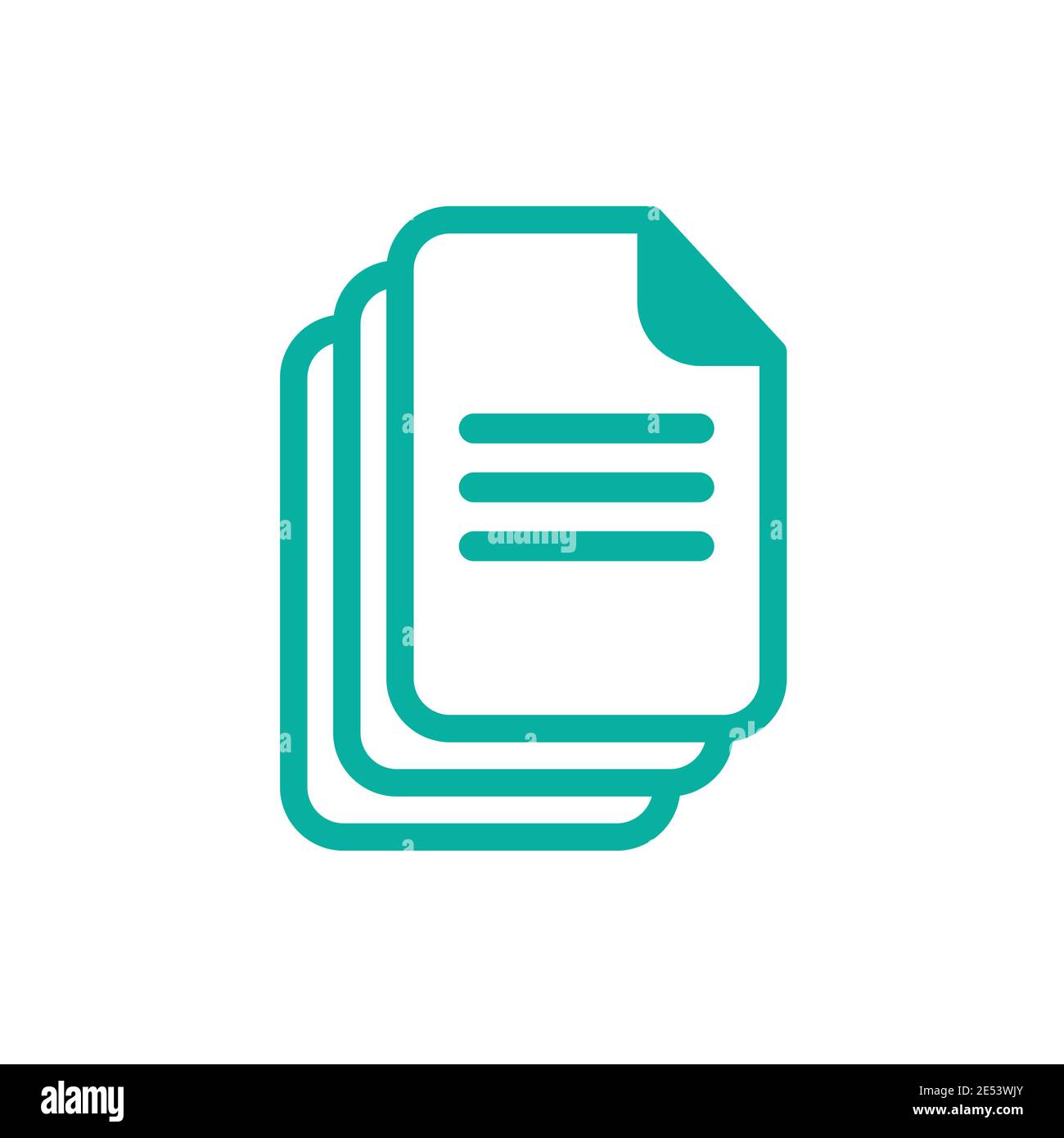 Turquoise file Stock Vector Images - Alamy
