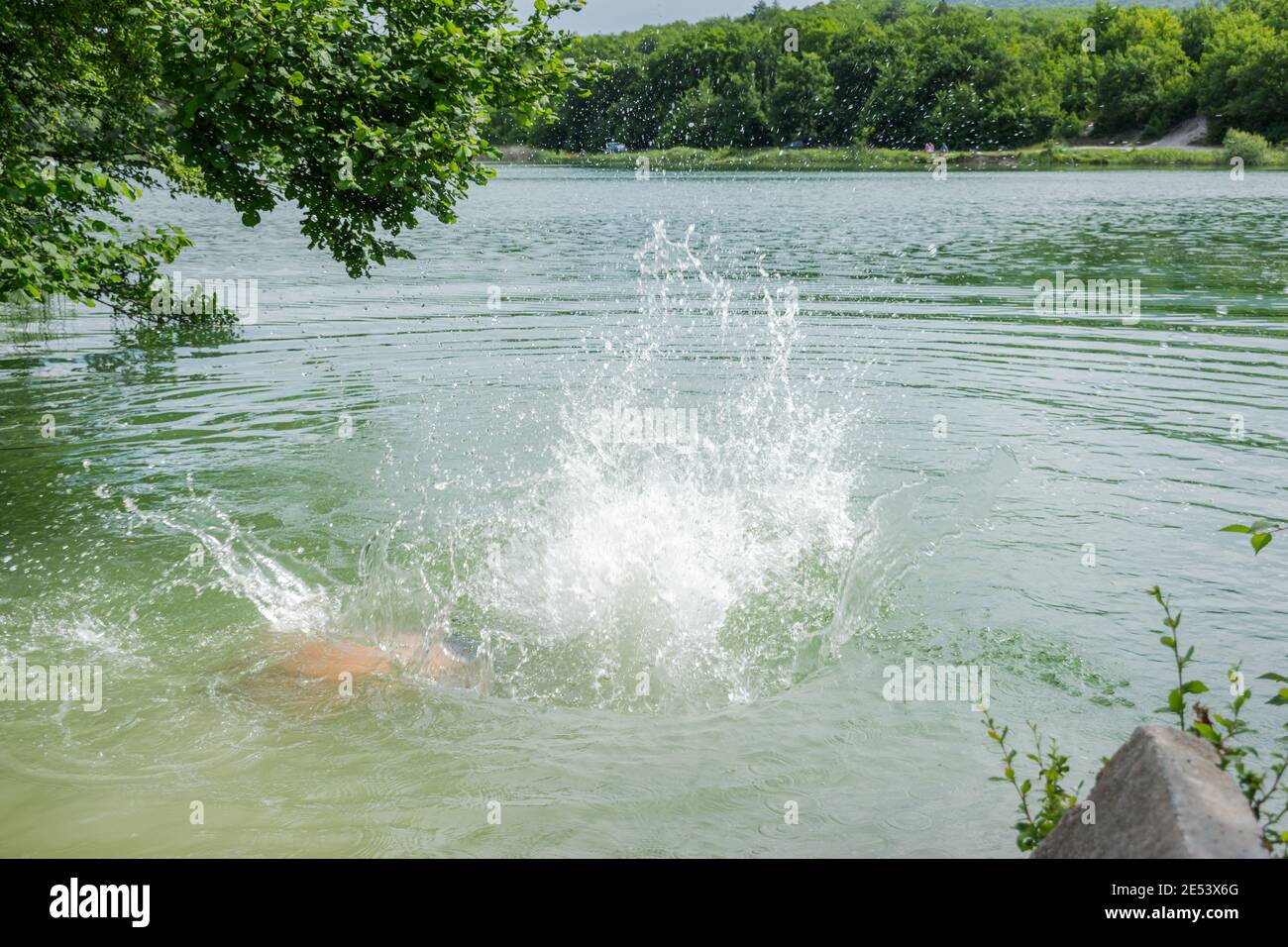 Cheerful lake at the lake love outdoor hi-res stock photography and ...
