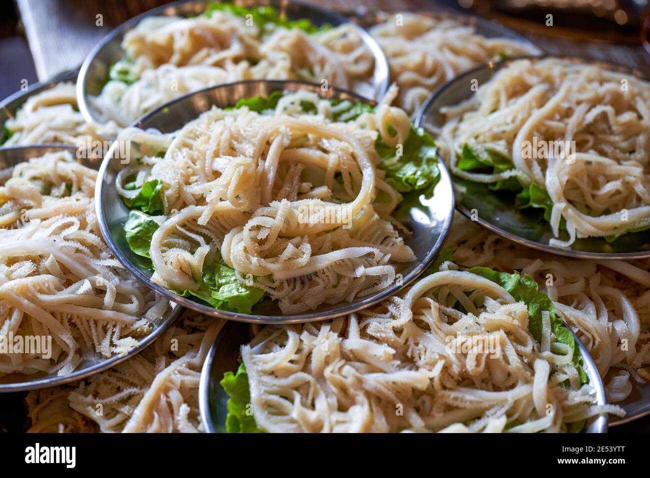 Fresh hot pot dishes, fresh tripe and beef tripe Stock Photo - Alamy