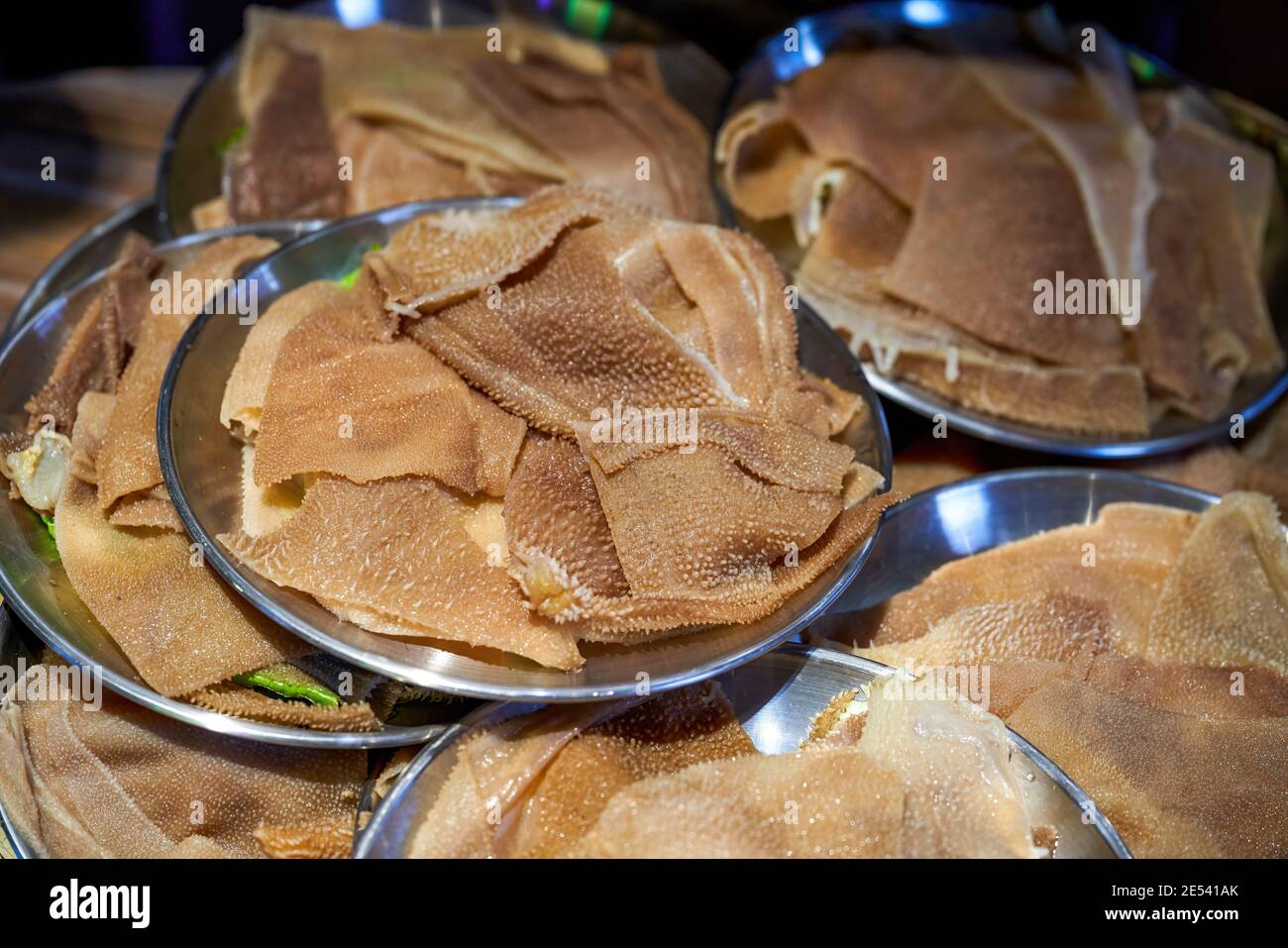 Fresh hot pot dishes, fresh tripe and beef tripe Stock Photo - Alamy