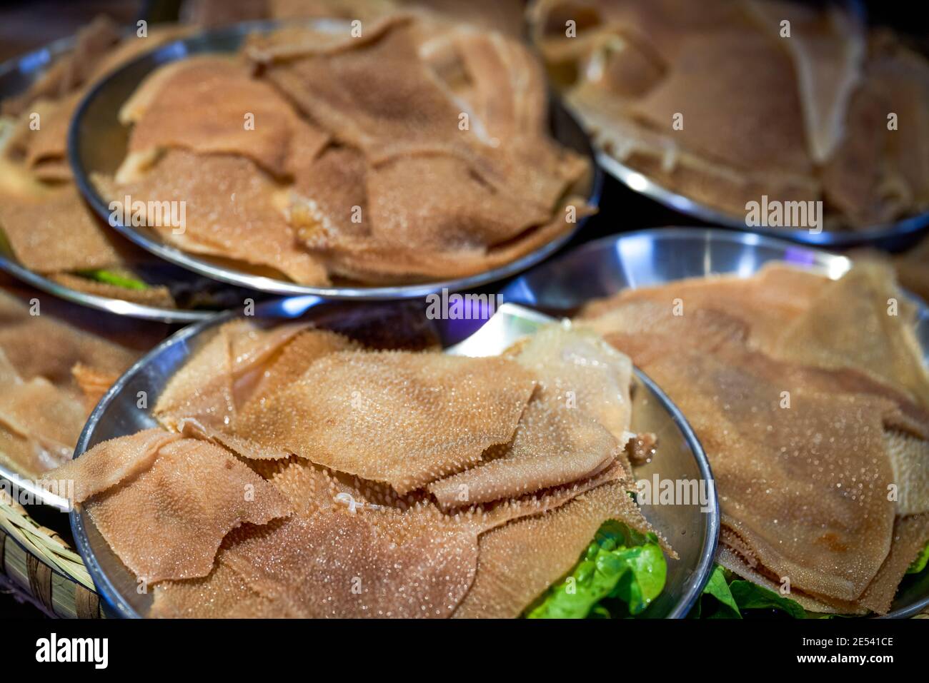 Fresh hot pot dishes, fresh tripe and beef tripe Stock Photo - Alamy