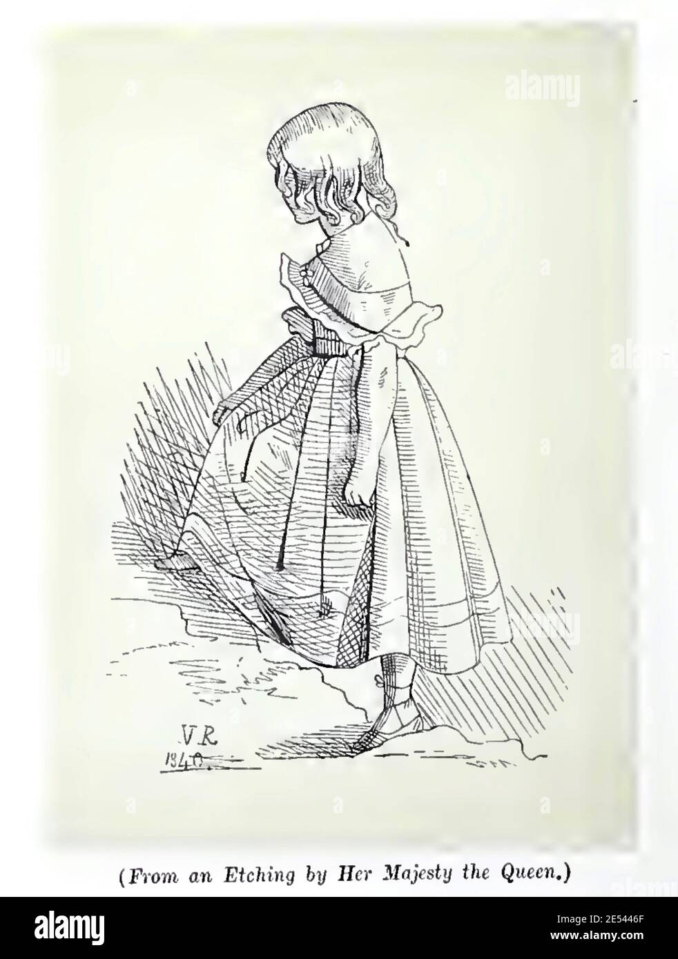 Drawing by Queen Victoria Stock Photo - Alamy