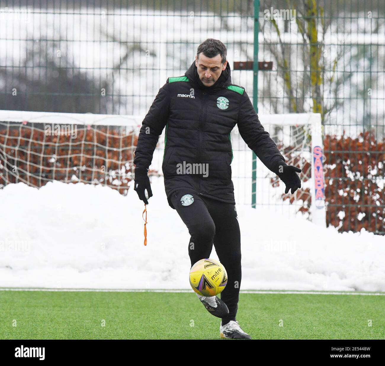 Tranent, Ormiston, East Lothian.Scotland. UK .26th January 21 Hibernian ...