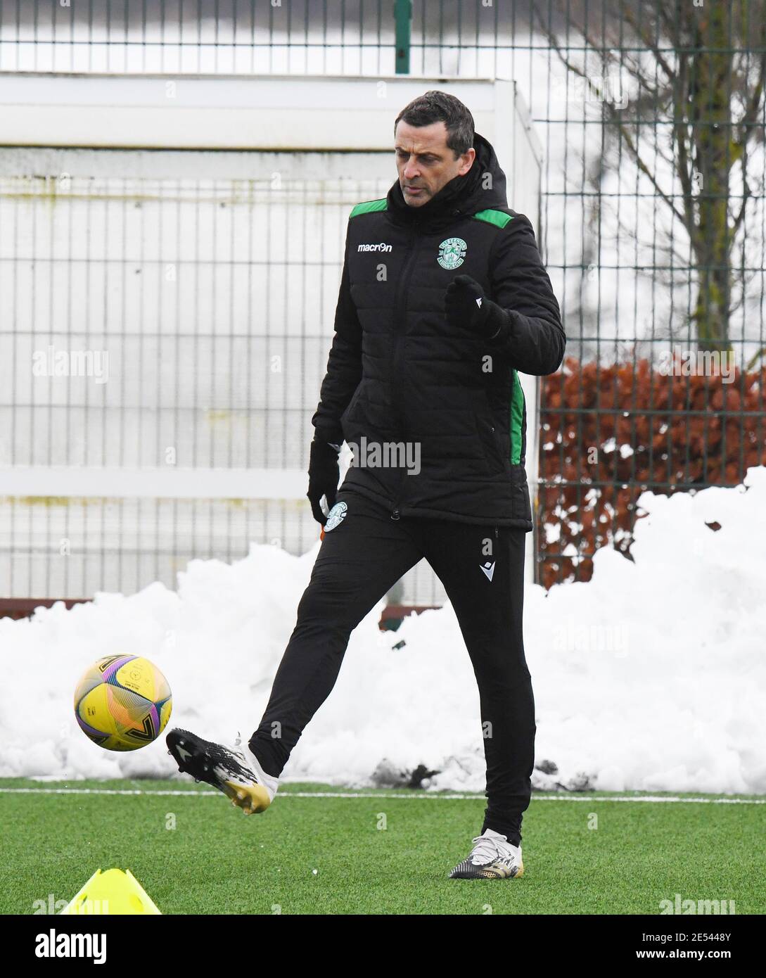 Tranent, Ormiston, East Lothian.Scotland. UK .26th January 21 Hibernian ...