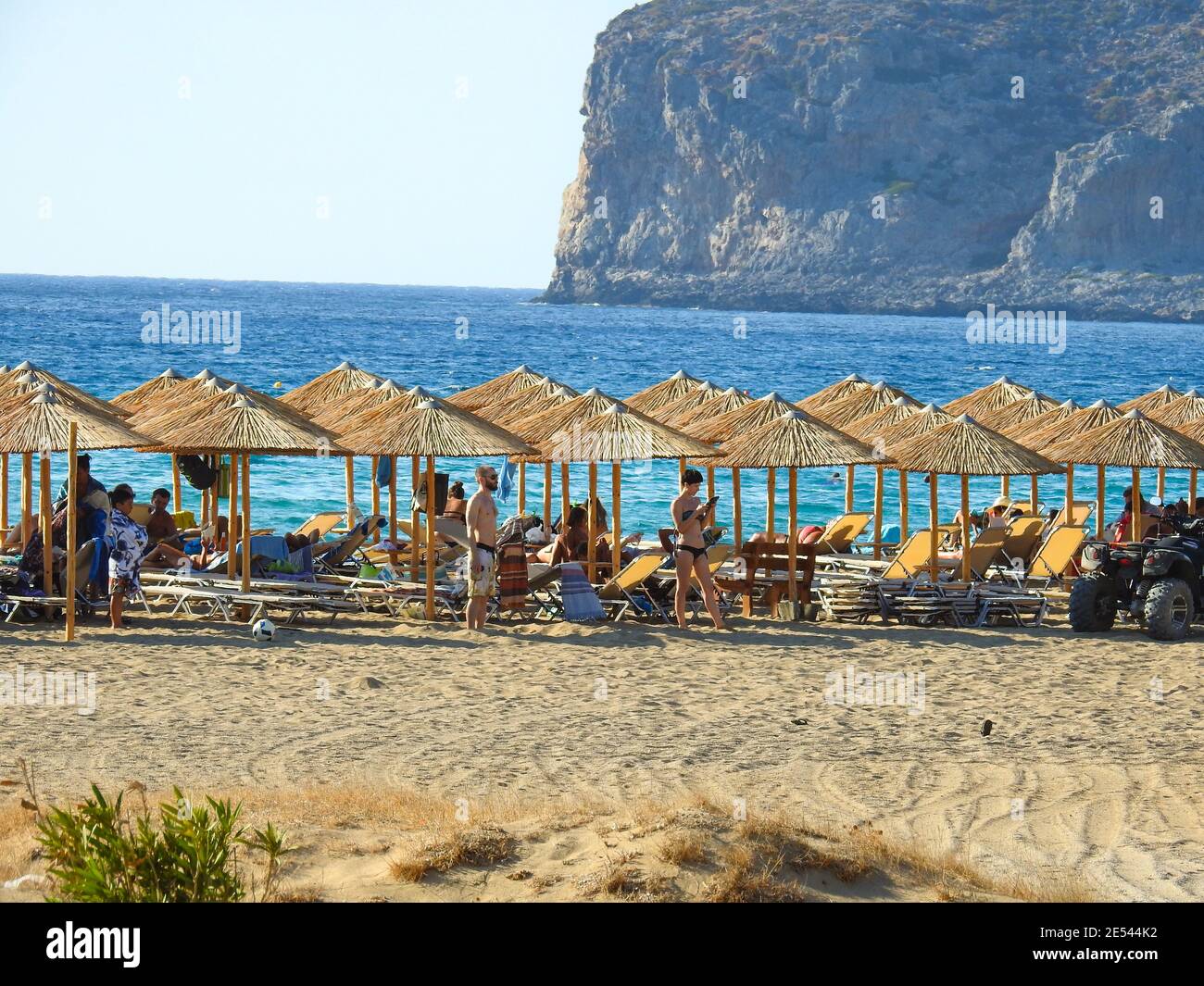 One of the Beaches in the West of Crete Island, Greece Stock Photo - Alamy