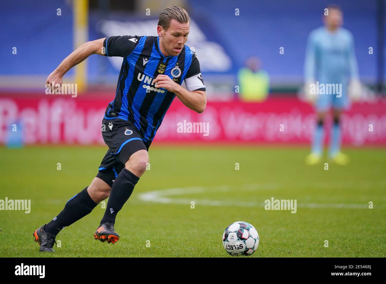 BRUGGE, NETHERLANDS - JANUARY 24: Ruud Vormer of Club Brugge during the ...