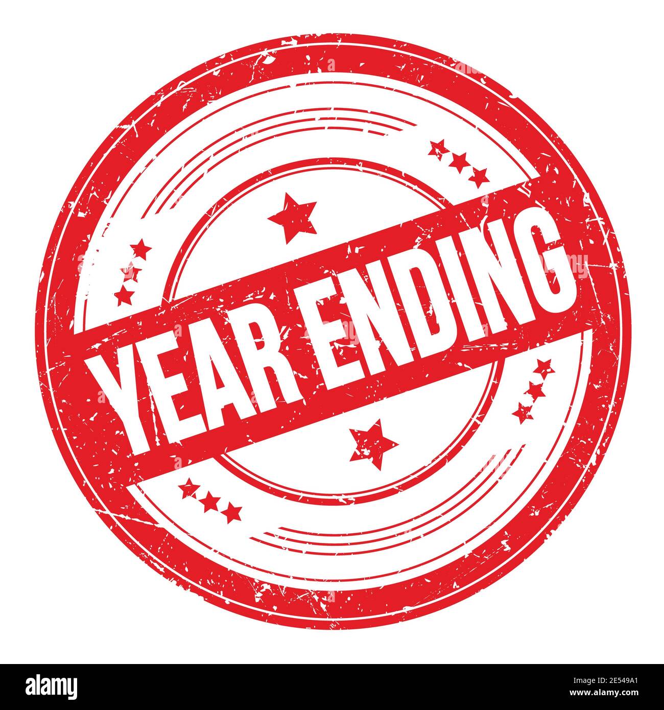 Year ending word hi-res stock photography and images - Alamy