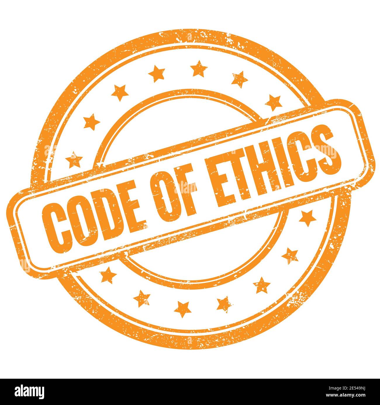 Code of ethics stamp hi-res stock photography and images - Alamy