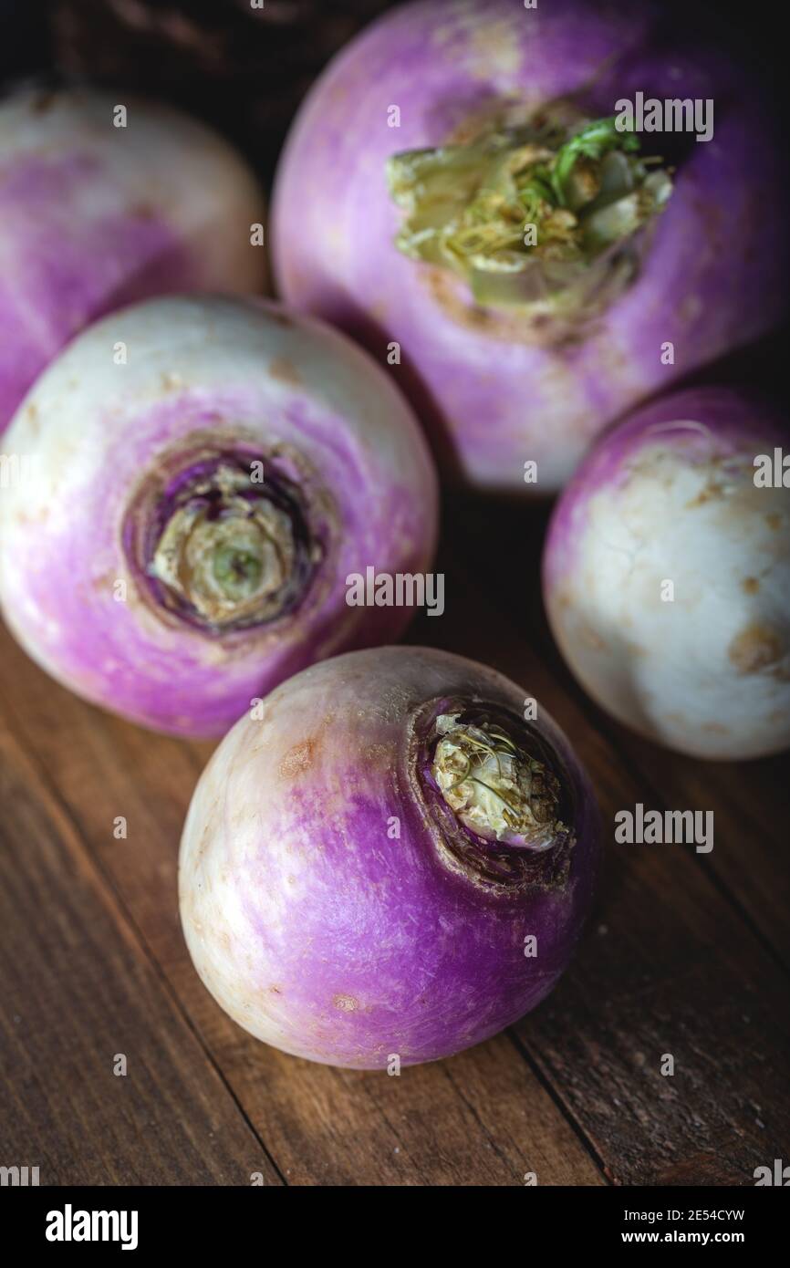 Turnips root vegetable hi-res stock photography and images - Alamy