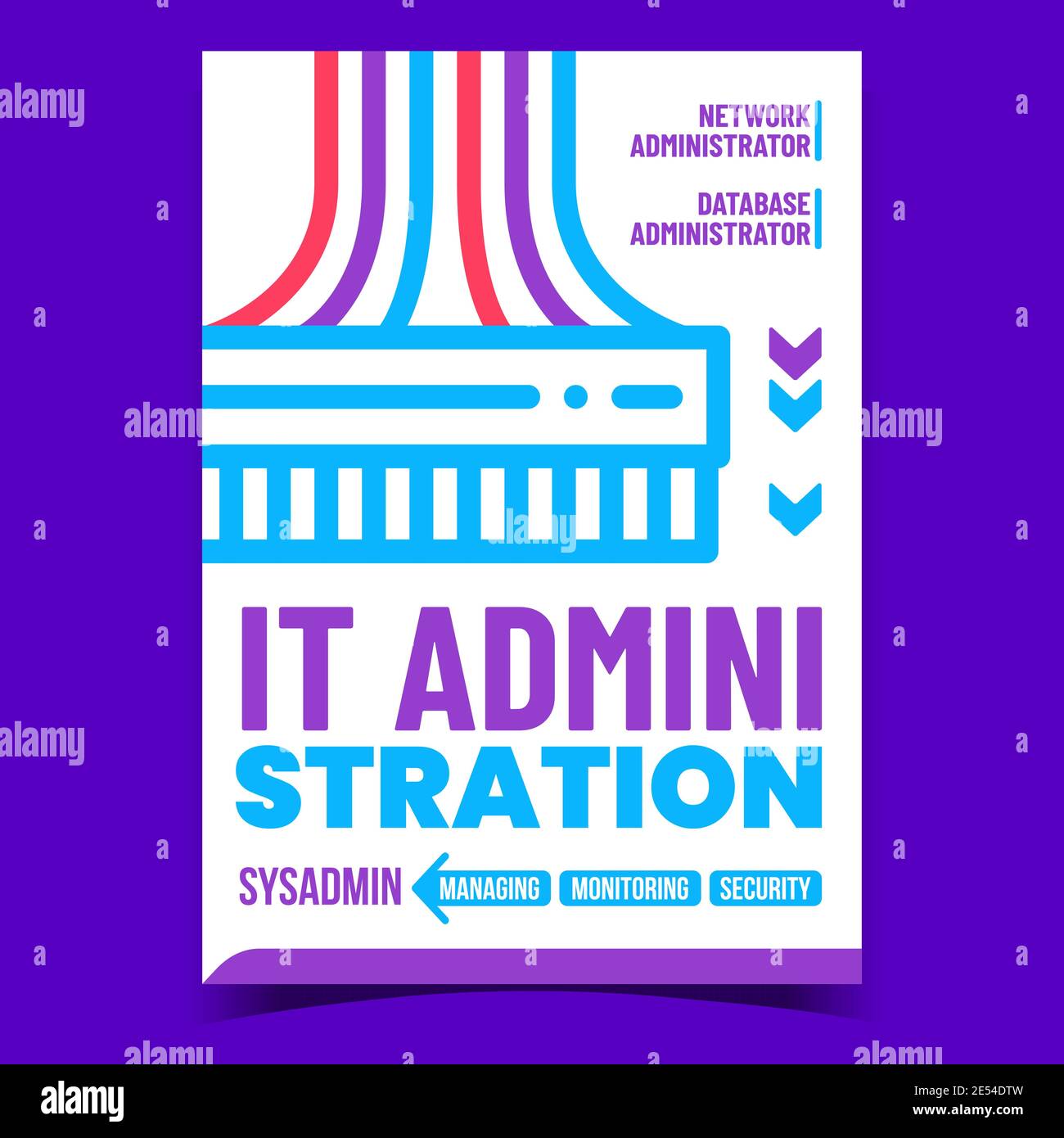 Monitoring vertical Stock Vector Images - Alamy