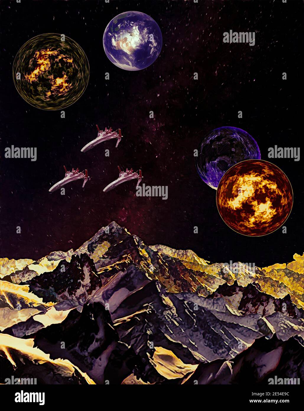 Planetary system hi-res stock photography and images - Alamy