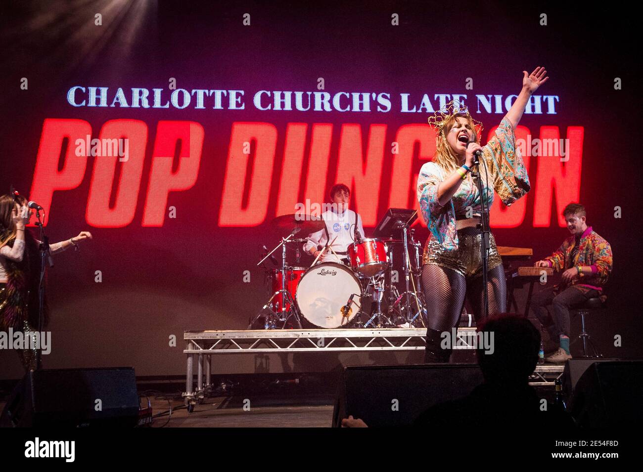 Charlotte Church performs her Late Night Pop Dungeon live at Bestival ...