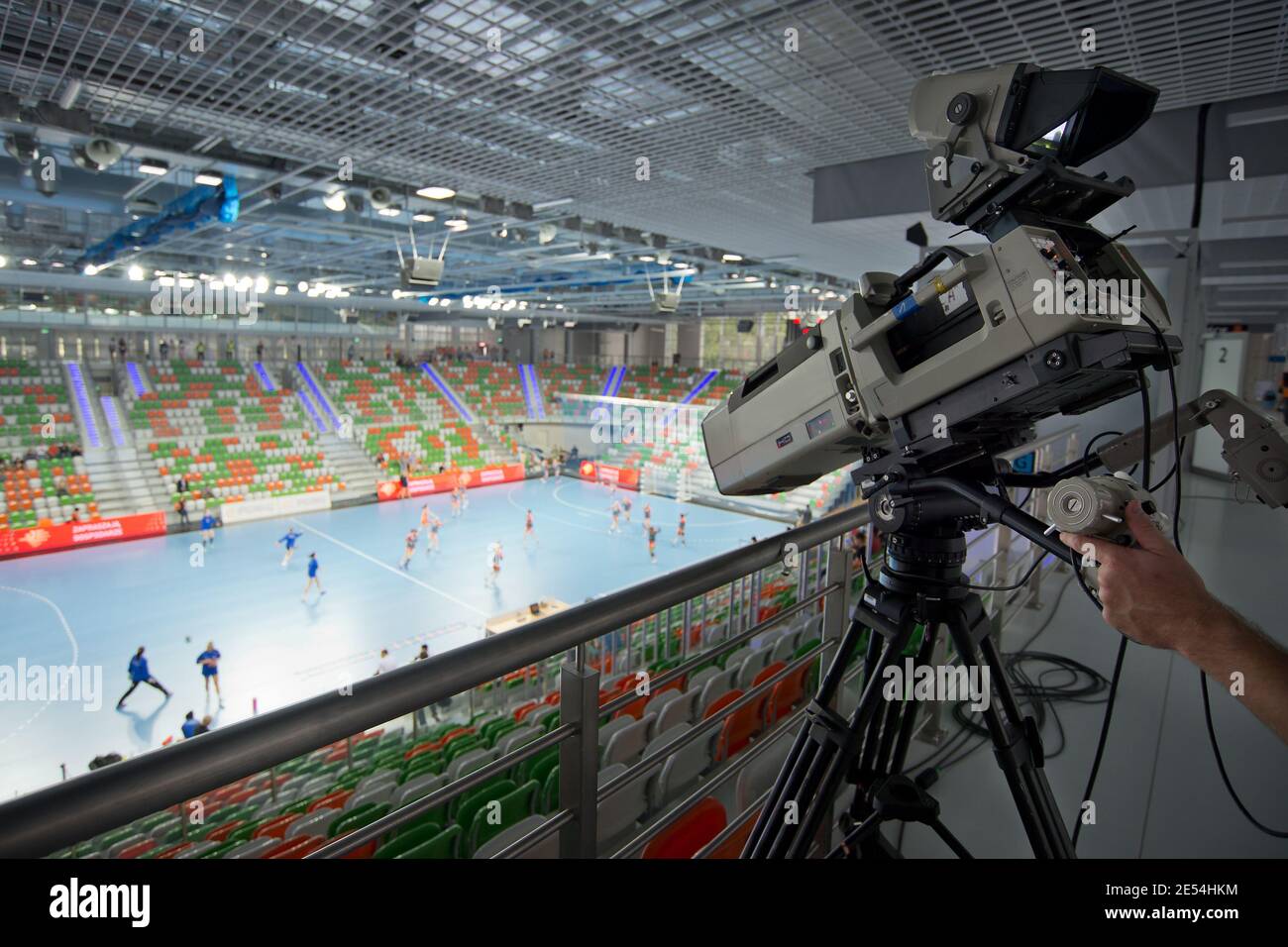 Modern sport hall hi-res stock photography and images - Alamy