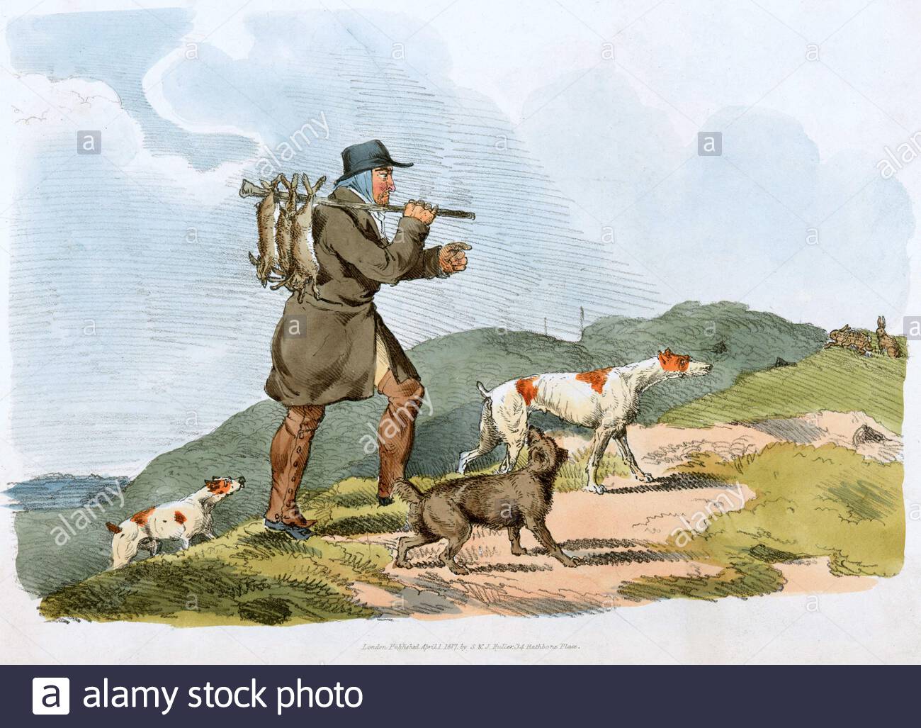 Vintage Rabbit Hunting