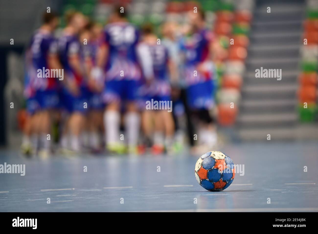 Handball team hi-res stock photography and images - Alamy