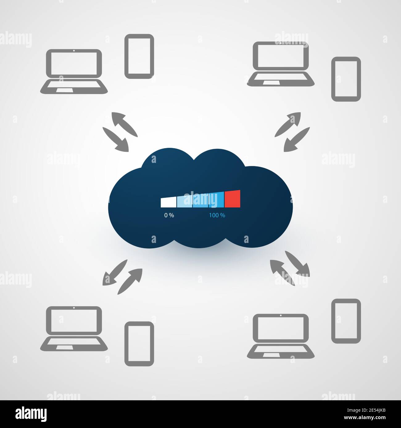 Global outage of network Stock Vector Images - Alamy