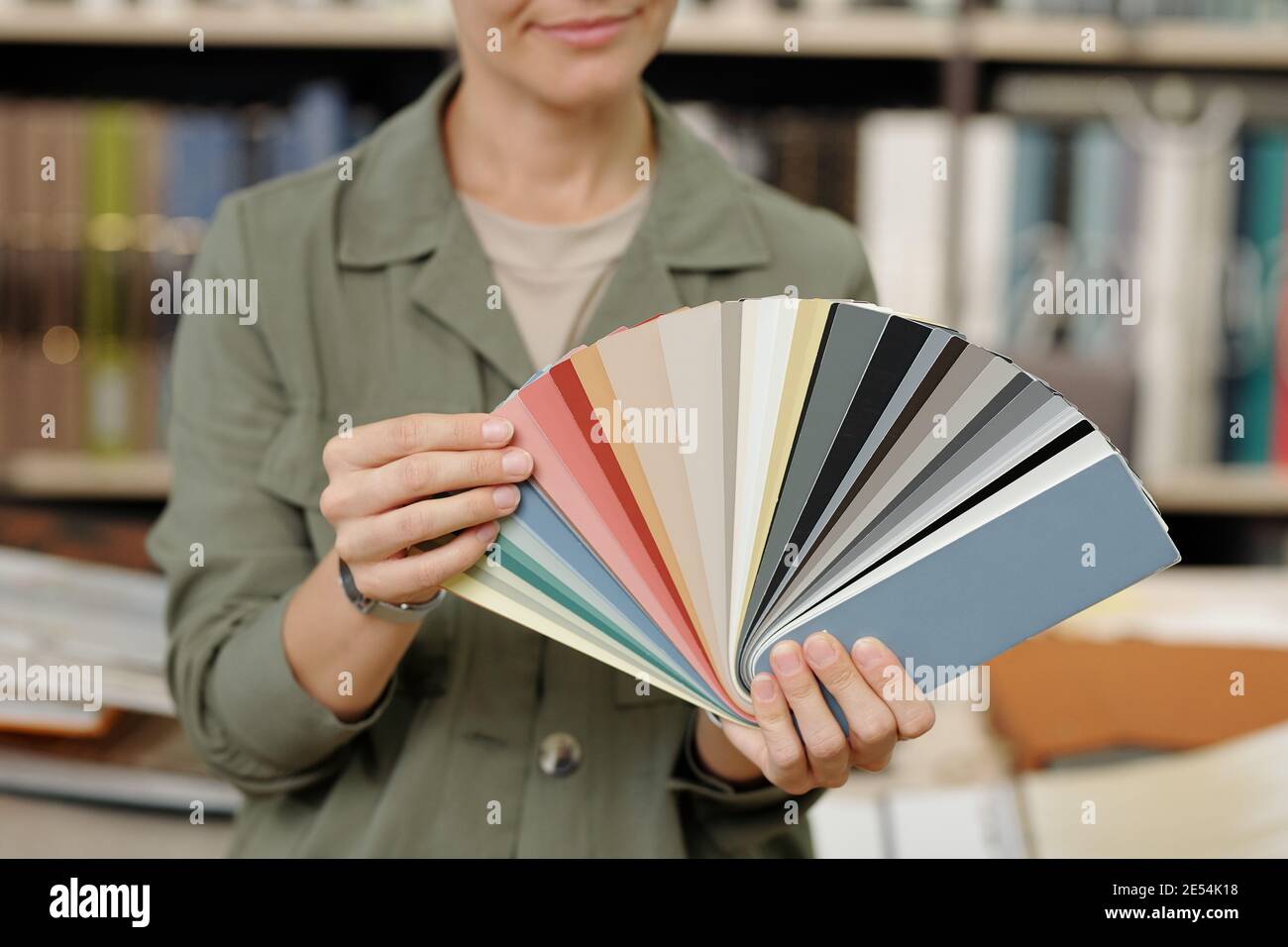 Leather palette hi-res stock photography and images - Alamy