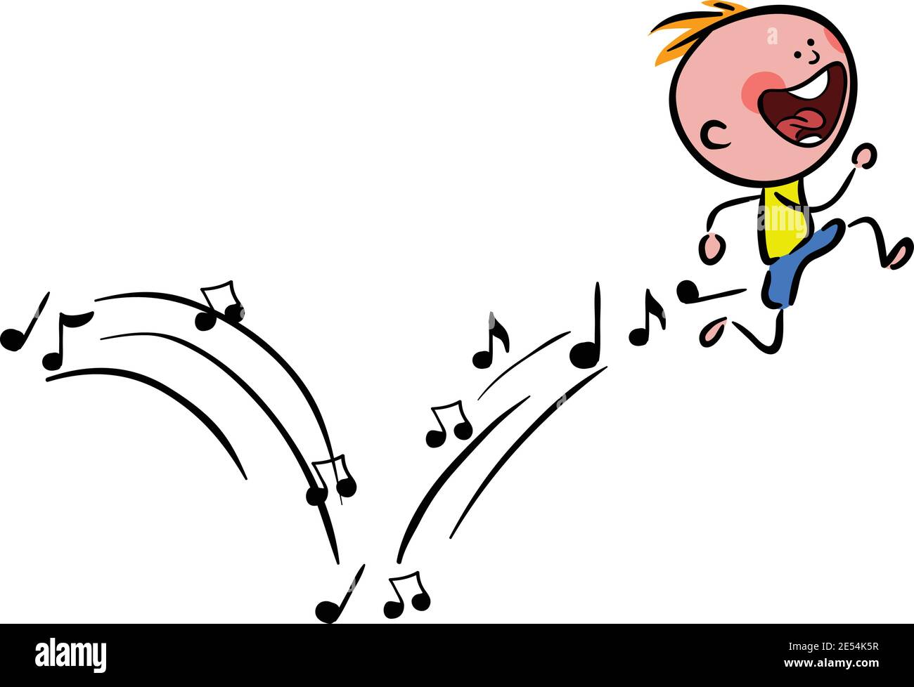 Music running Stock Vector Images - Alamy