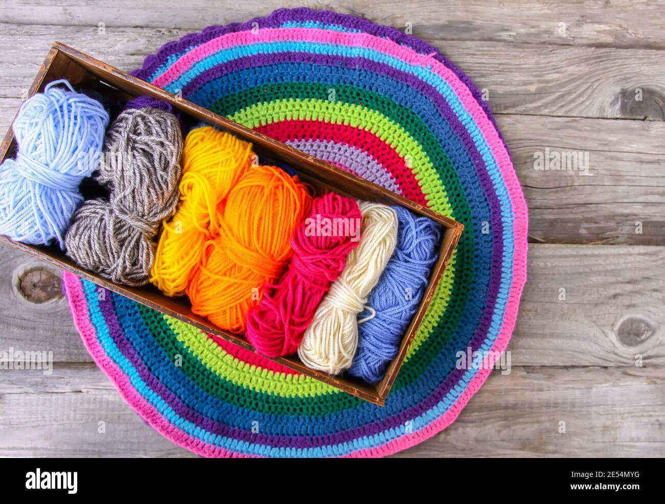 Wollen yarn hi-res stock photography and images - Alamy