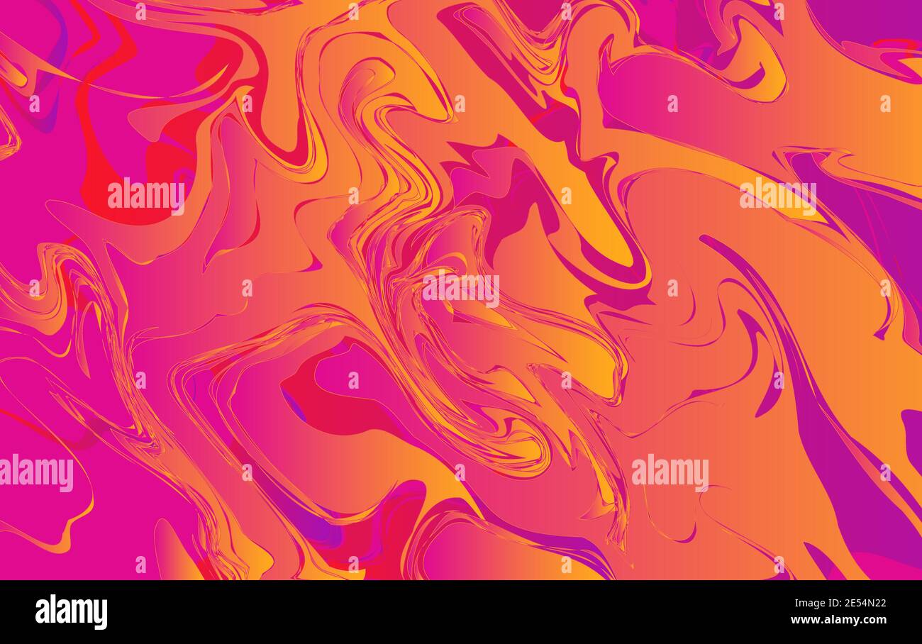 Colorful abstract geometric background. Liquid dynamic gradient waves ...