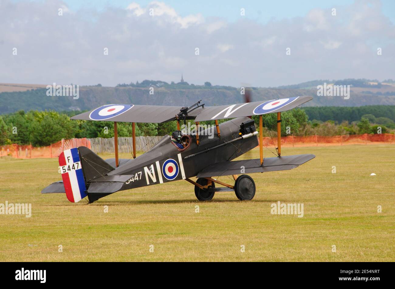Raf biplane fighter hi-res stock photography and images - Alamy