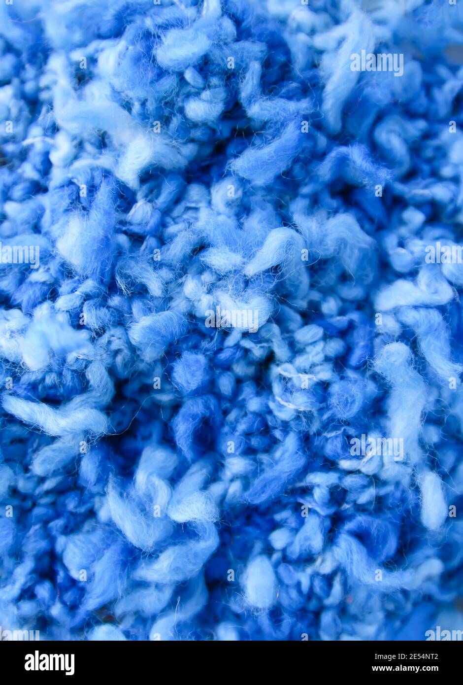 Natural terry fabric fragment. Knitted texture closeup. Warm yarn ...