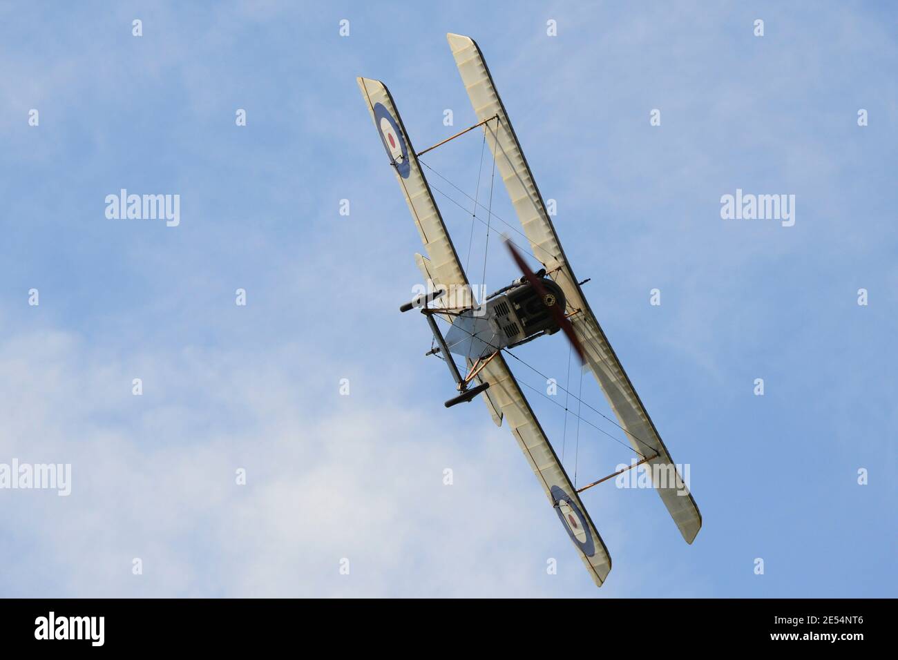 SCOTLAND Montrose -- 03 Aug 2014 -- Dr Neil Geddes in his replica SE5a ...