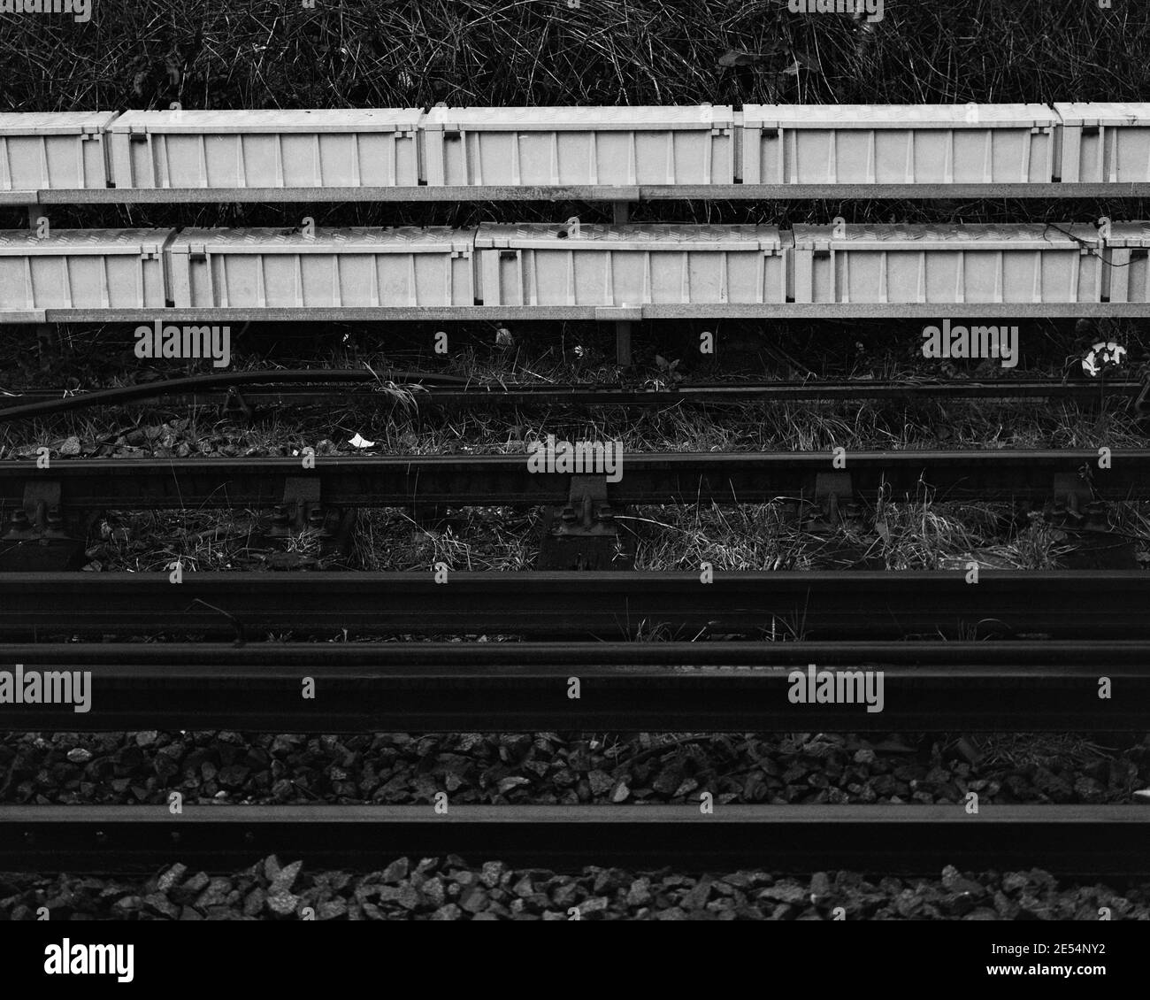 railway and cable tubes Stock Photo - Alamy