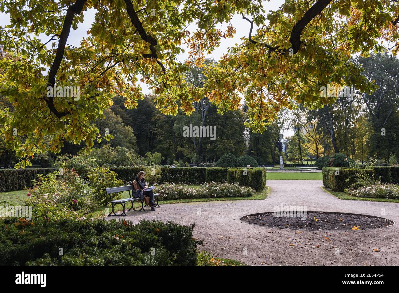 Varsovia lazienki hi-res stock photography and images - Alamy