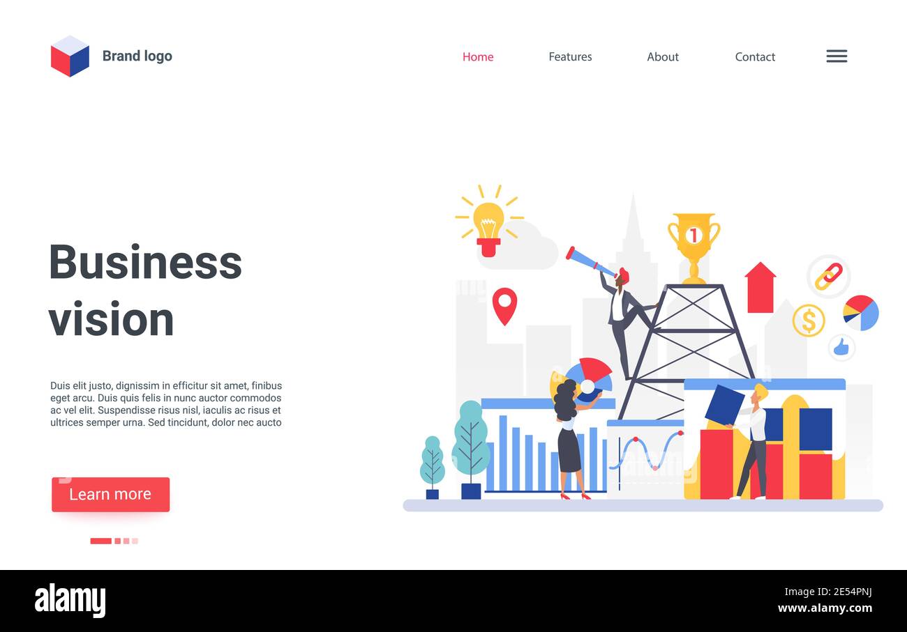 Ambition leadership Stock Vector Images - Alamy