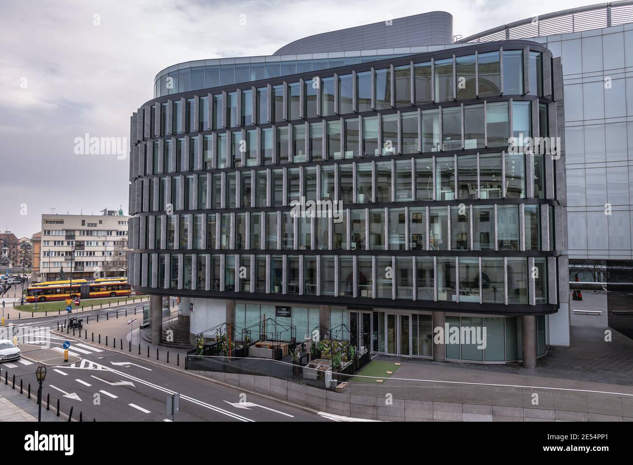 Metropolitan - office building designed by sir Norman Foster located ...