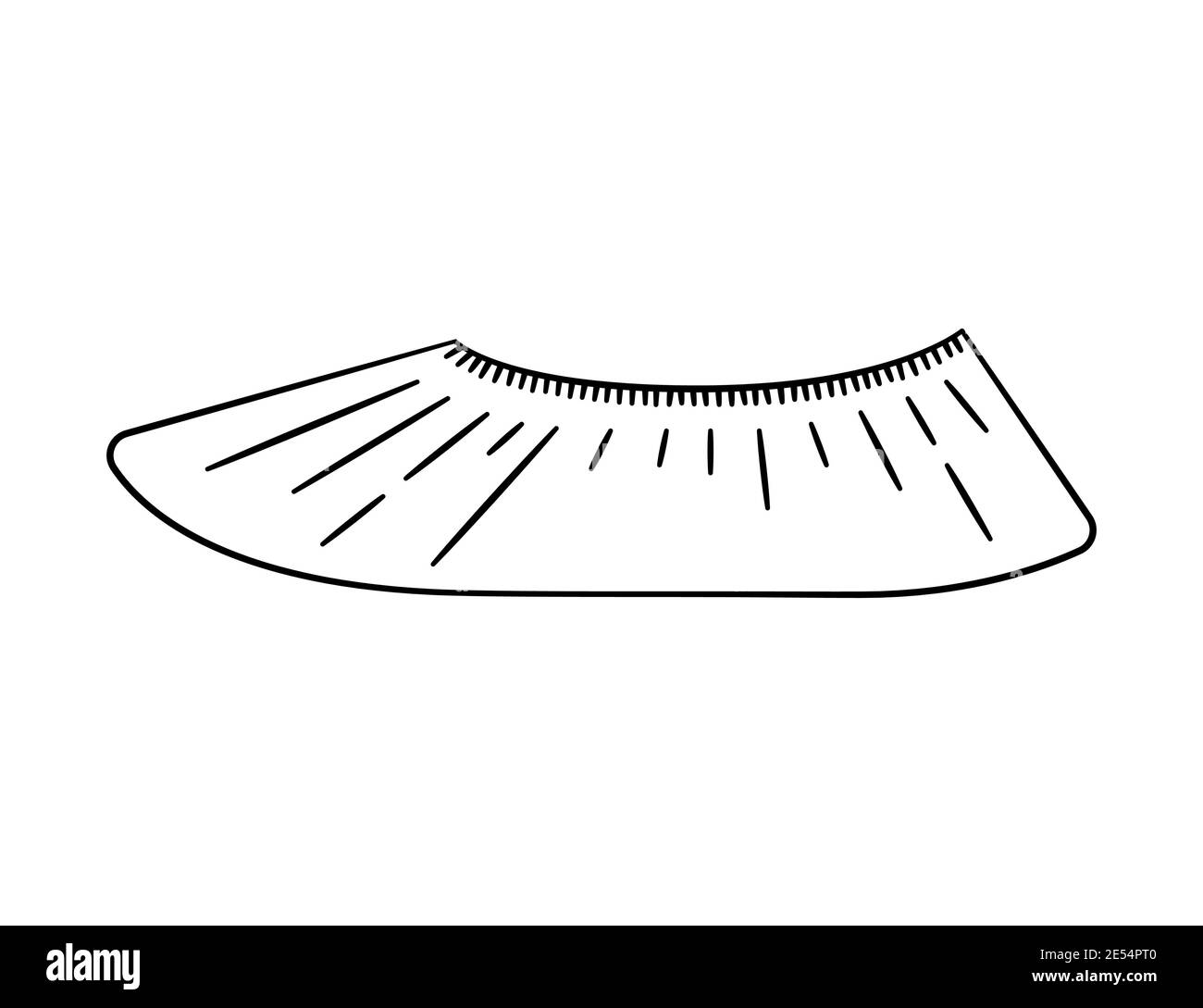 Shoe covers. Protective medical covers. Isolated vector illustration ...