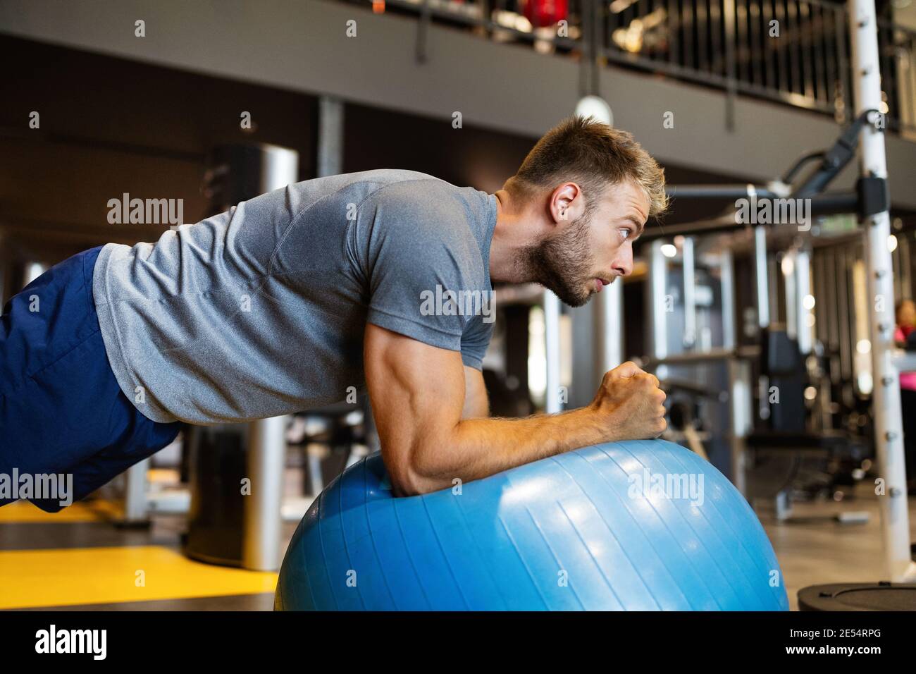 Pilates man gym hi-res stock photography and images - Alamy