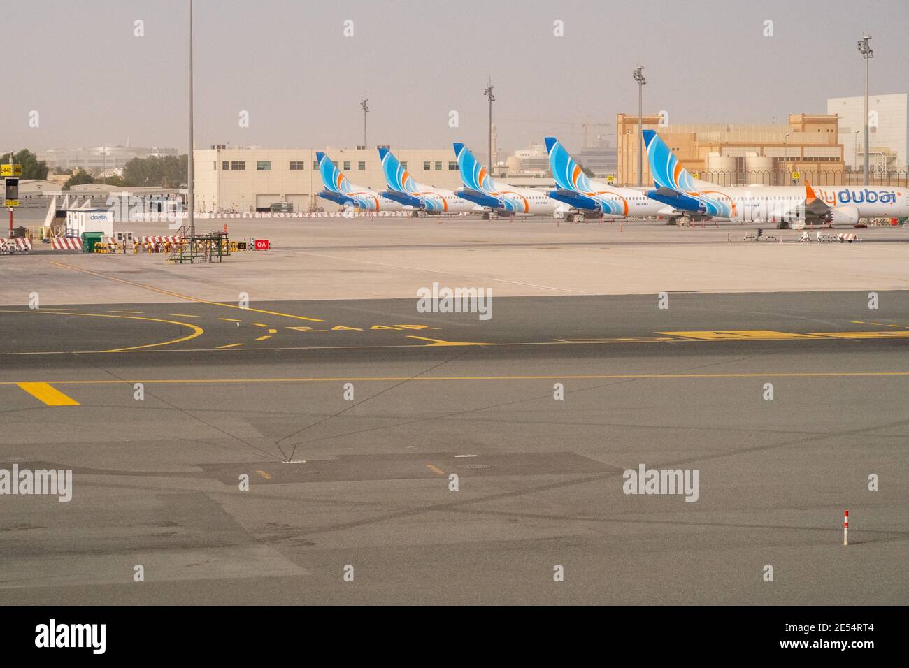 Fly Dubai, Dubai Airport Stock Photo - Alamy