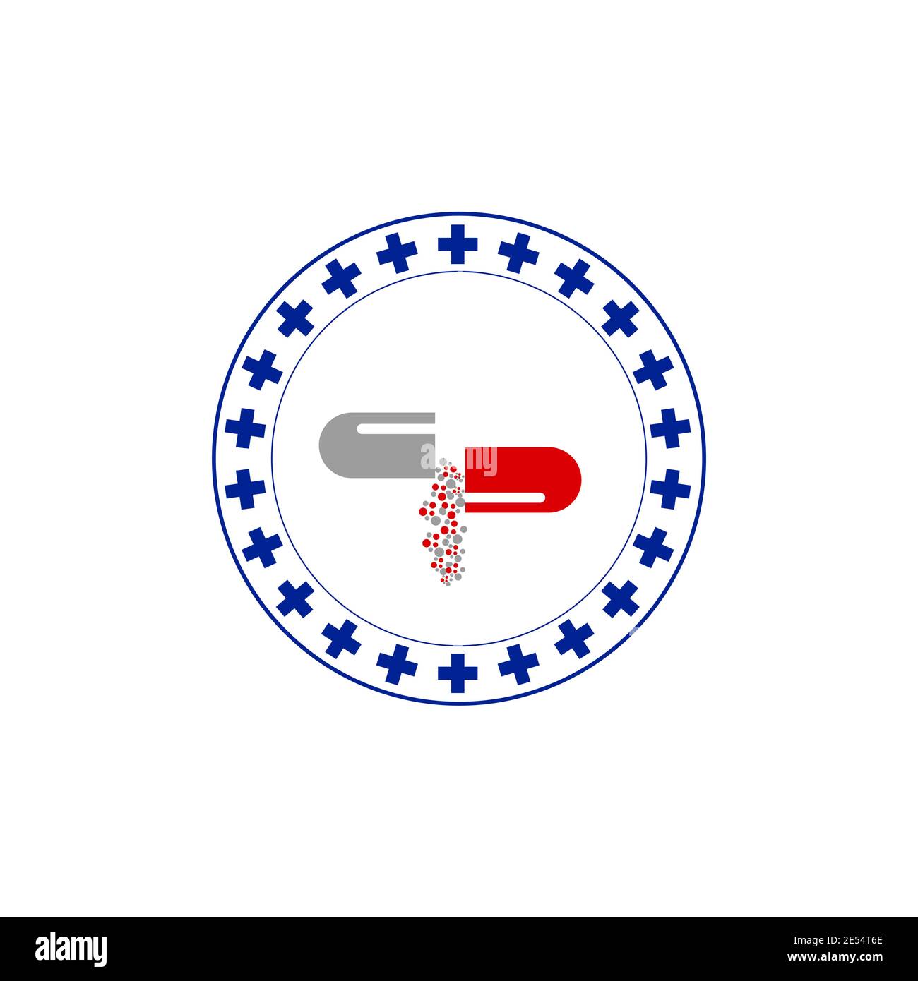 Doctor capsule pharmacy logo Stock Vector Image & Art - Alamy