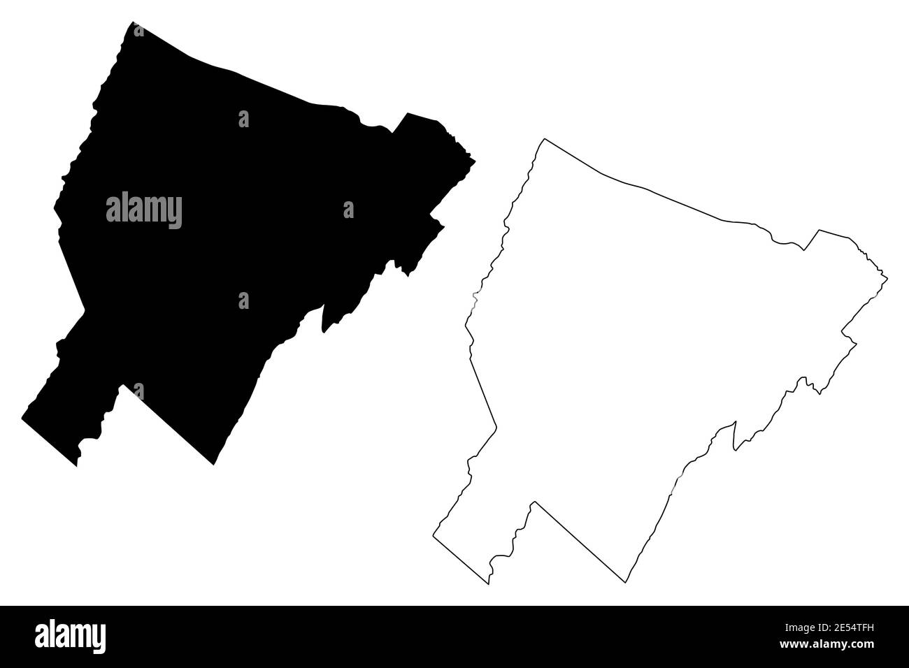 Map of moorefield Stock Vector Images - Alamy