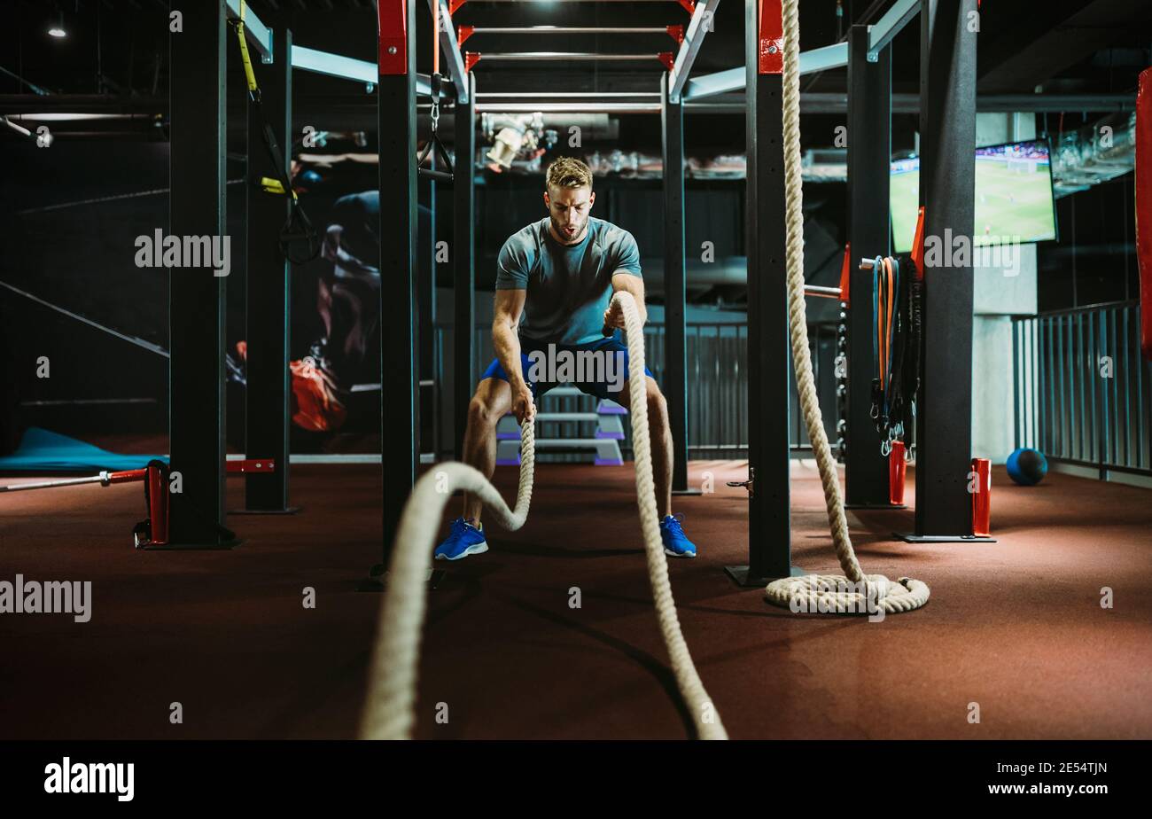 Strength rope hi-res stock photography and images - Alamy