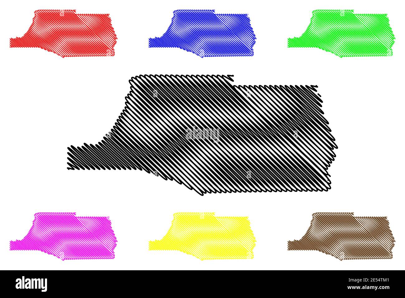 Mora vector map hi-res stock photography and images - Alamy