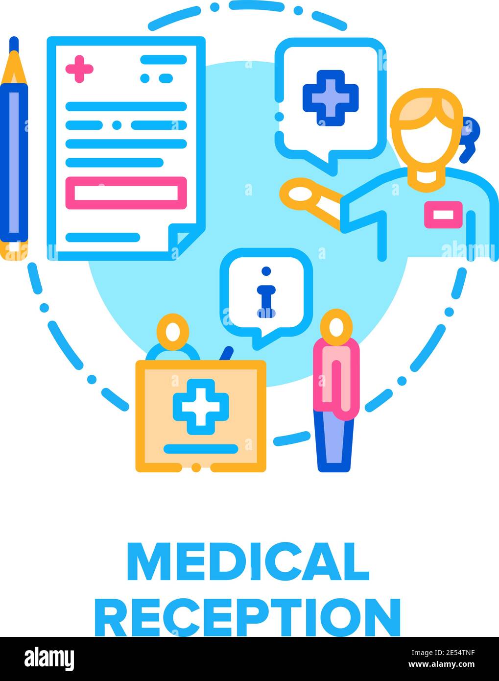 Doctor Receptionist Clipart