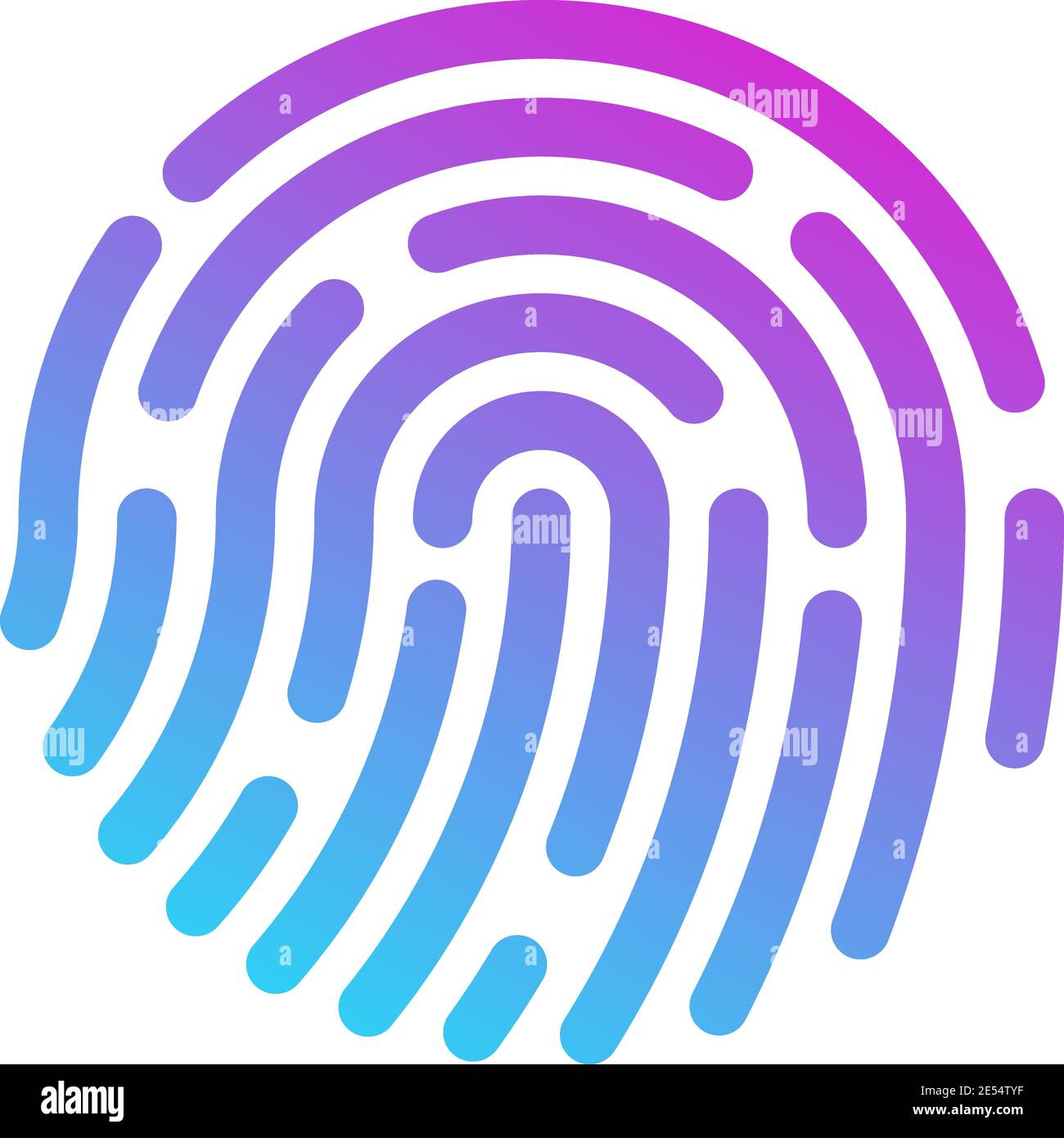 Colorful Fingerprint Png