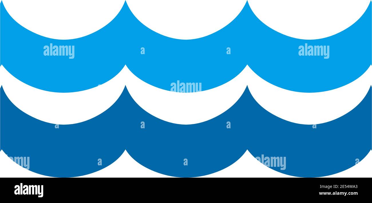 Wave icon logo design inspiration vector template Stock Vector Image ...