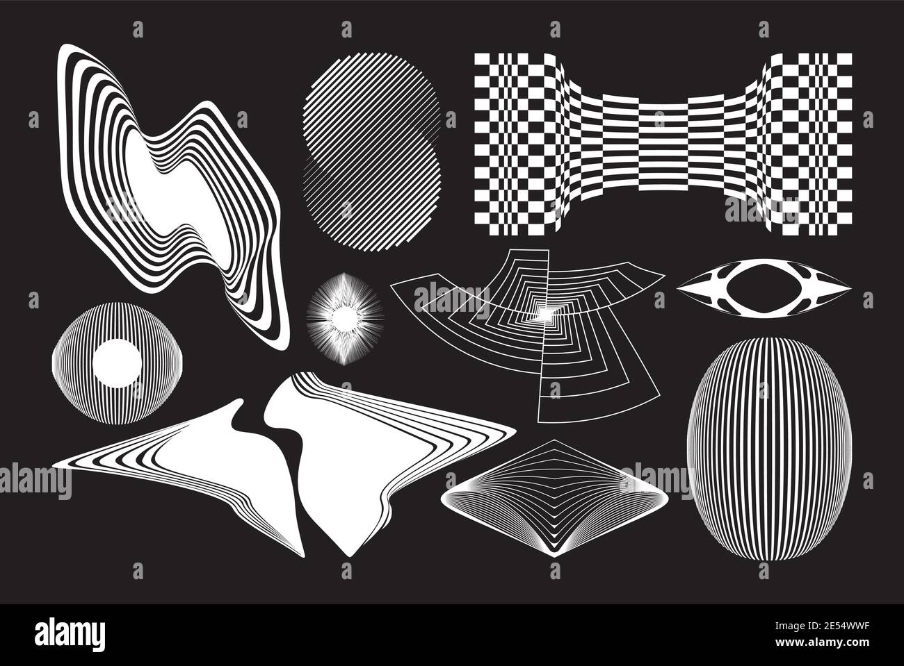 The reimagined design of 80-90s, retro-futurism, brutalist style. New ...