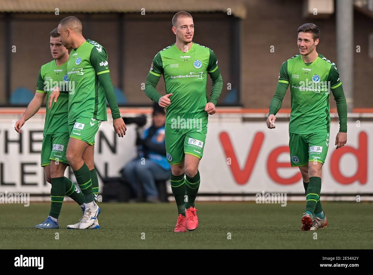 VOLENDAM, NETHERLANDS - JANUARY 24: Jasper van Heertum of De Graafschap ...