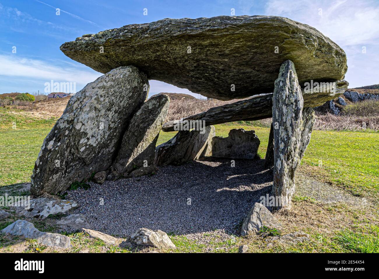 Altar, County Cork, Ireland. 20th April, 2016. The megalithic altar ...