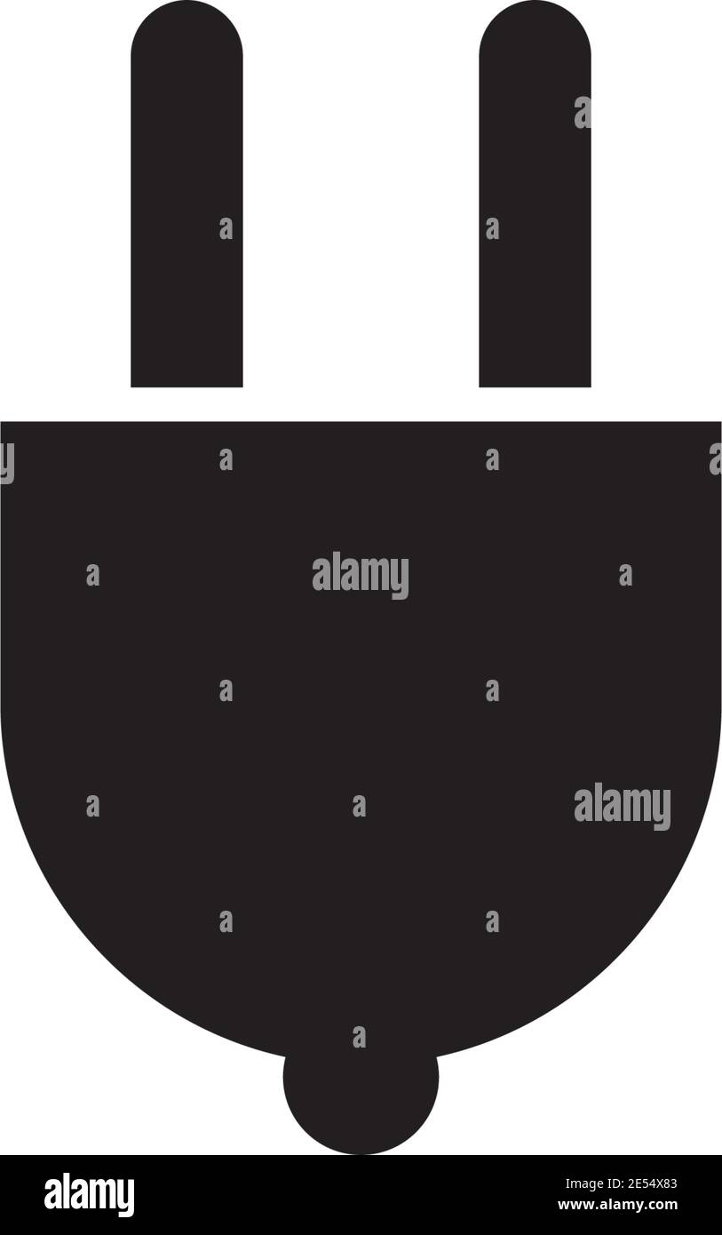 Electric cable plug in logo design inspiration vector template Stock ...