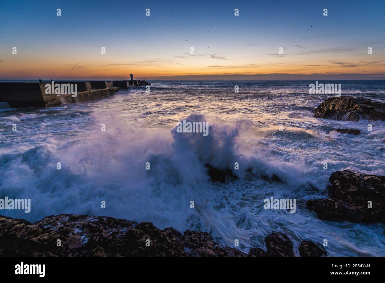Atlantic roller and rocks hi-res stock photography and images - Alamy