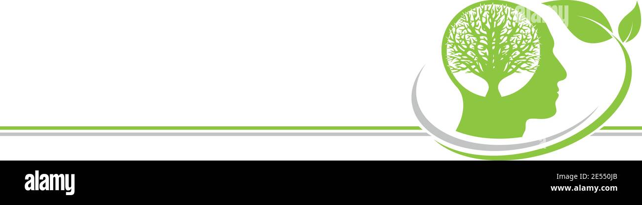 Head, tree, head, brain, background Stock Vector Image & Art - Alamy